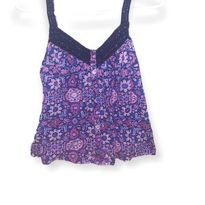 hinge | Tops | Adorable Hinge Floral Tank | Poshmark